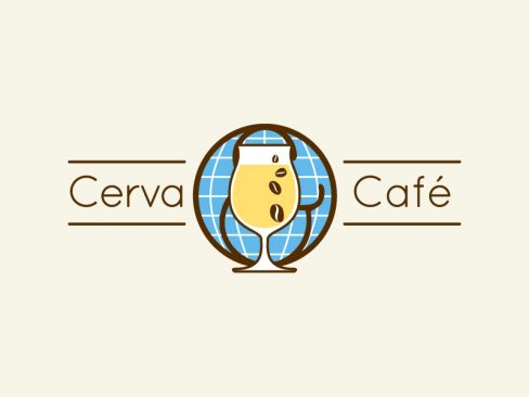 Cerva & Café identity | Caroline Elisa Haggerty